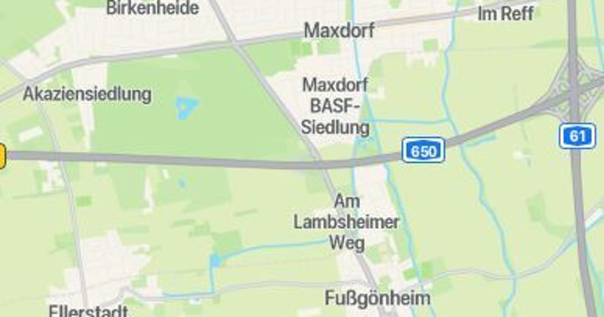 Neuer Ortsplan der Verbandsgemeinde Maxdorf | Verbandsgemeinde Maxdorf