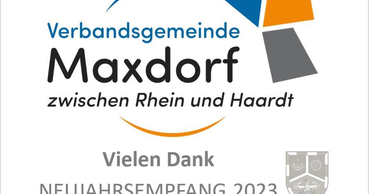 Rückblick mit Fotos vom Neujahrsempfang 2023 | Verbandsgemeinde Maxdorf
